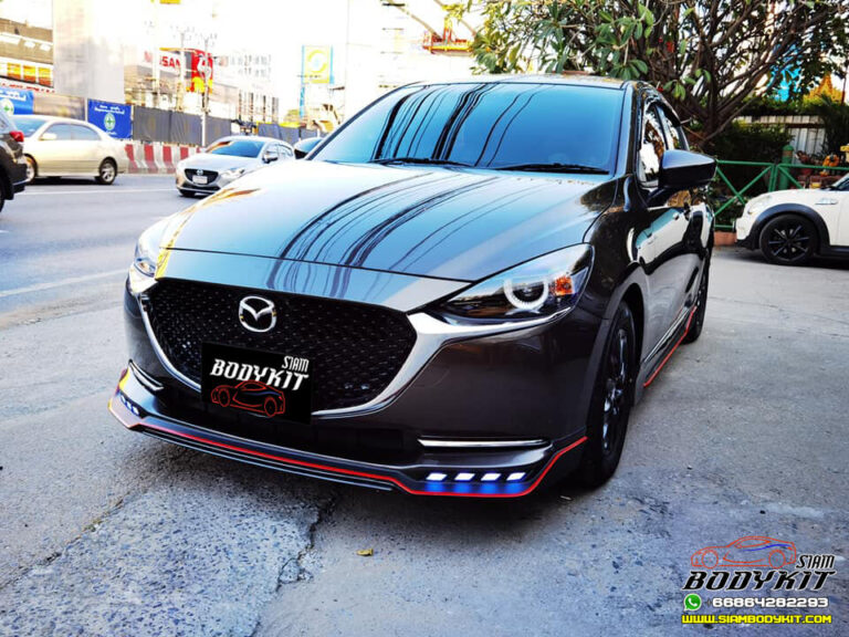 S-Sport Body kit for Mazda 2 2020 Sedan (COLOR) - SIAM BODYKIT