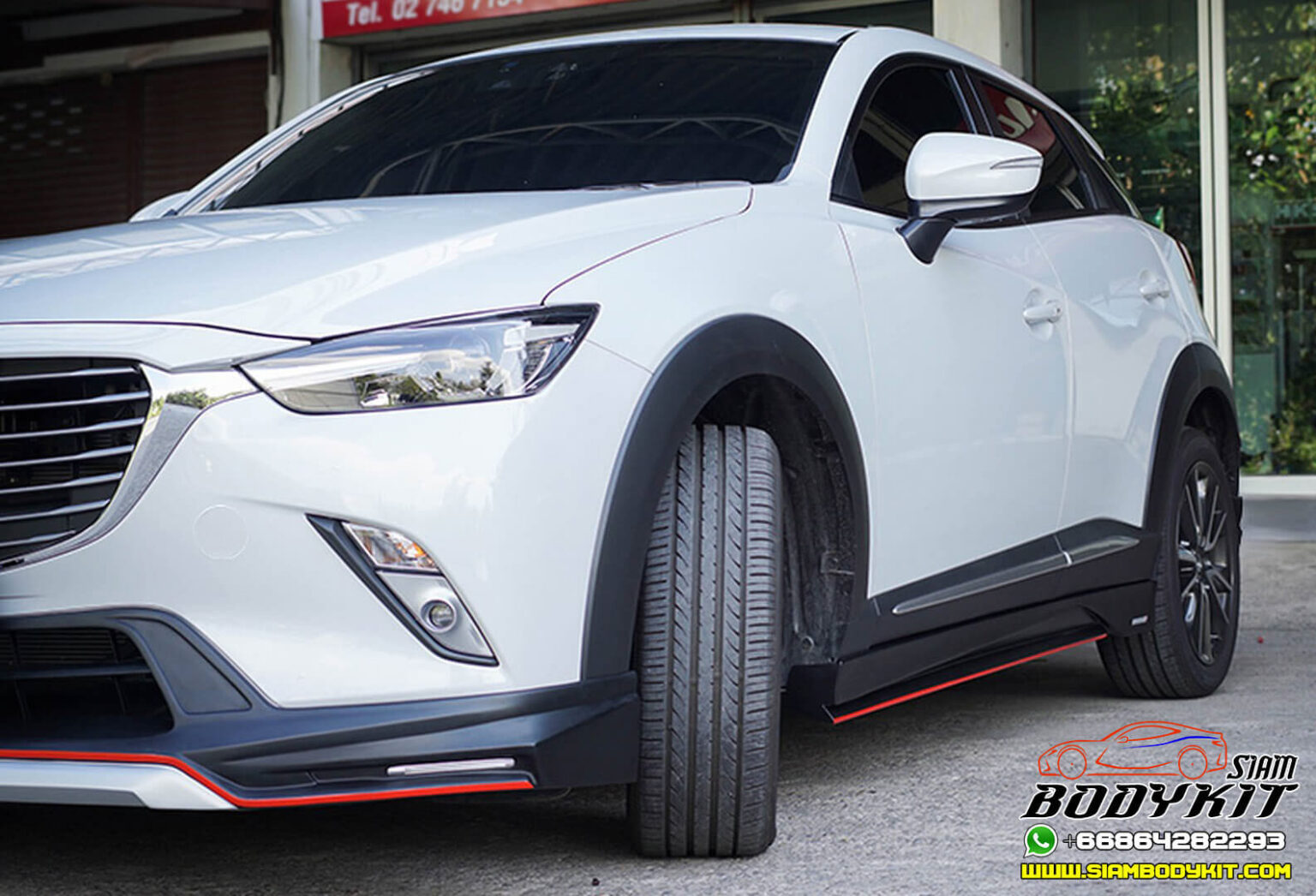 V3 Bodykit for Mazda CX-3 (BLACK & SILVER) - SIAM BODYKIT