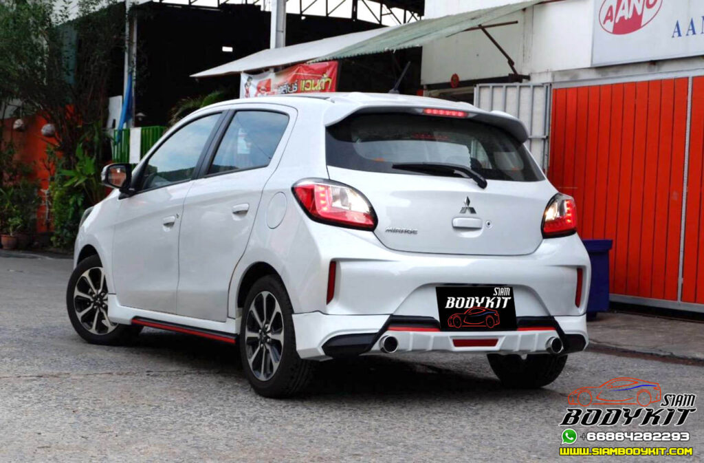Sport Body kit for Mitsubishi Mirage 2020 (COLOR) - SIAM BODYKIT