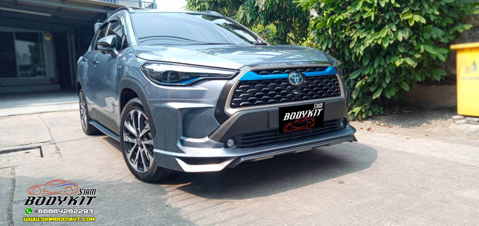 Sport Bodykit for Corolla CROSS (COLOR) - SIAM BODYKIT