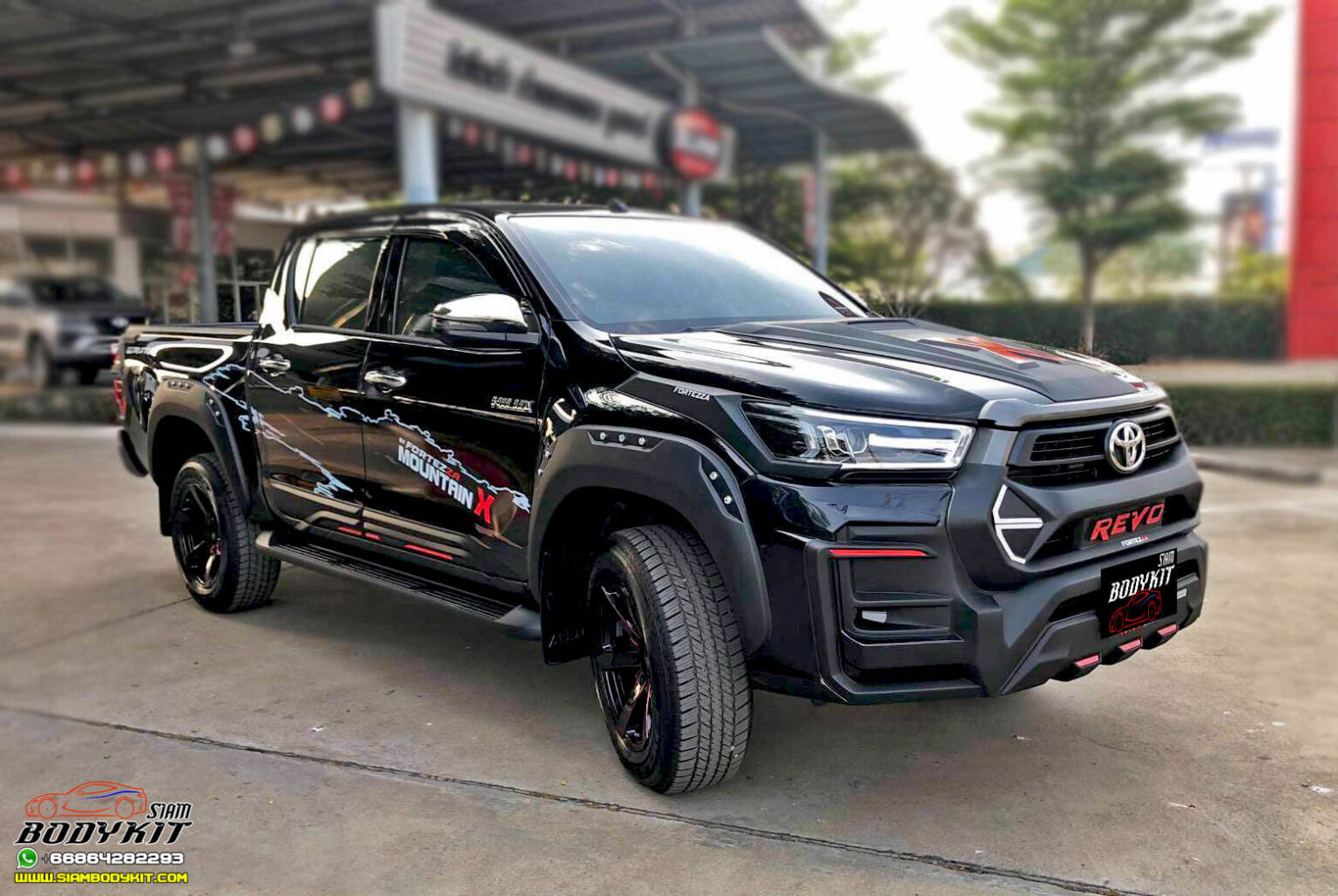 Moutain X FULL SET Bodykit for Toyota Revo 2020-2021 (Color)