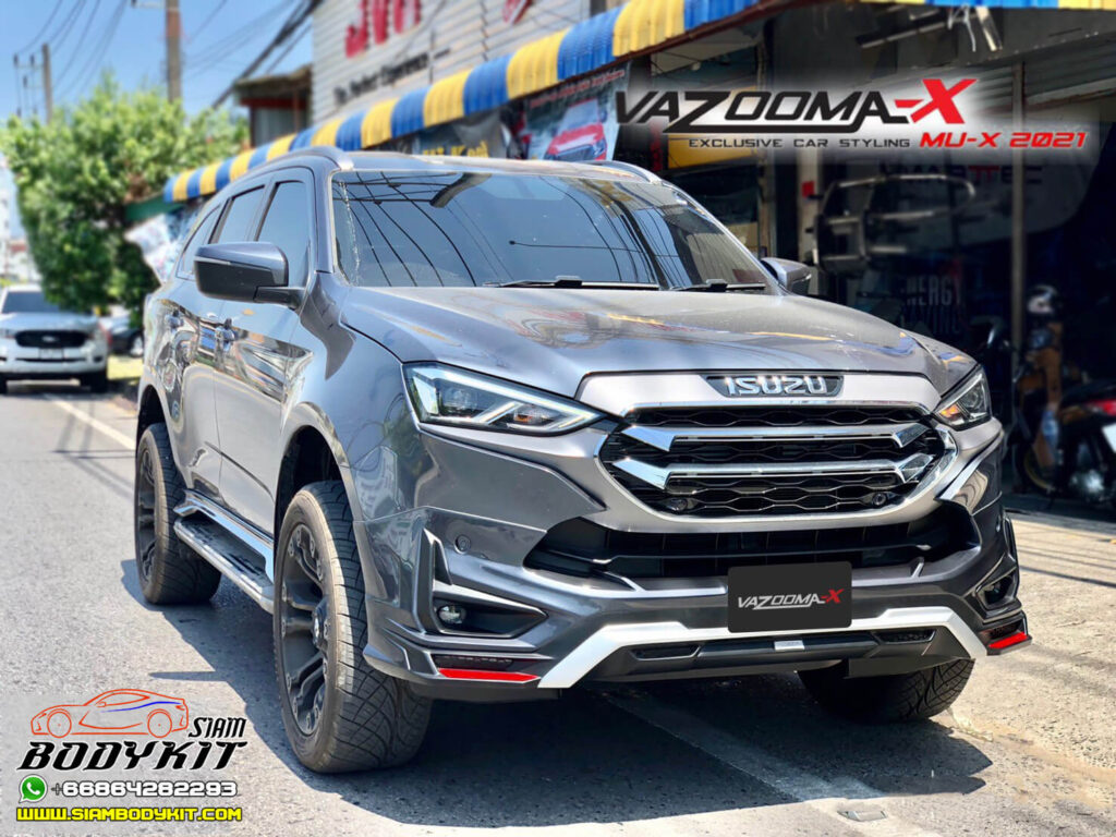 Vazooma-X (Set 4 pcs) Bodykit for Isuzu MU-X 2021 (COLOR)