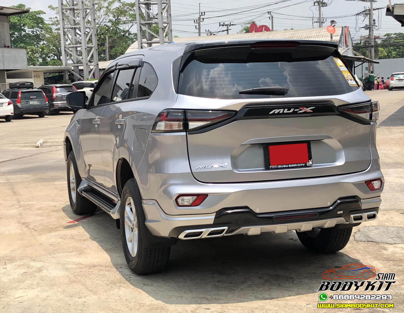 Emperor Bodykit (Set 4 pcs) for Isuzu MU-X 2021 (COLOR)