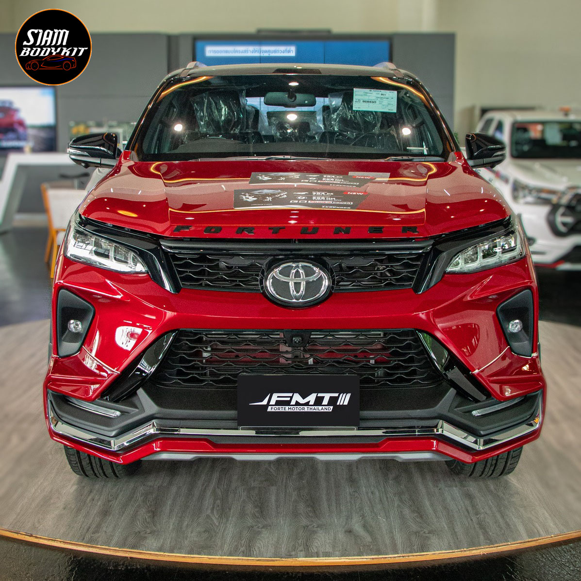LGD-B Bodykit for Fortuner Legender (Glossy Black)