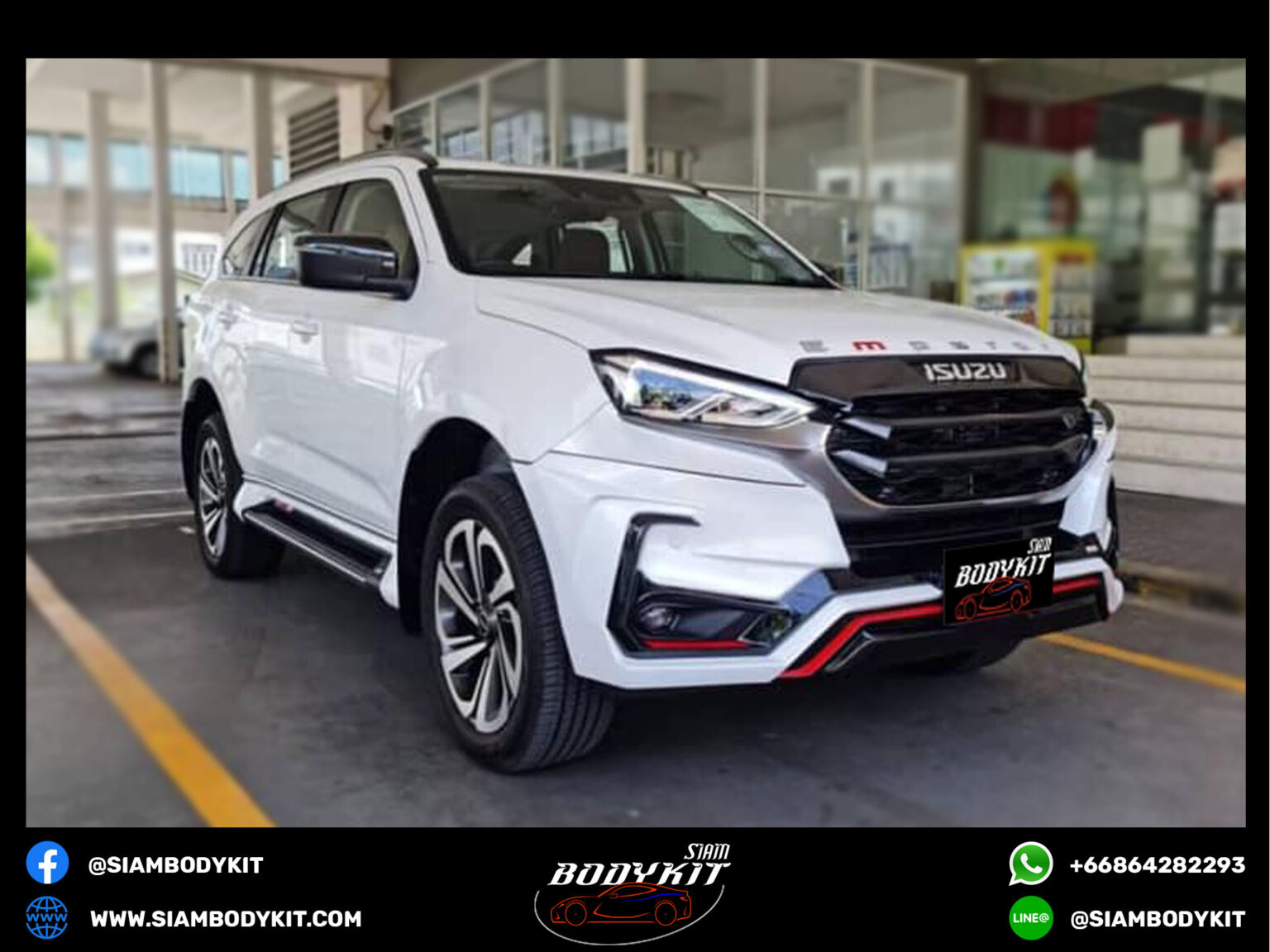 Emperor Bodykit (Set 5 pcs) for Isuzu MU-X 2021 (COLOR)