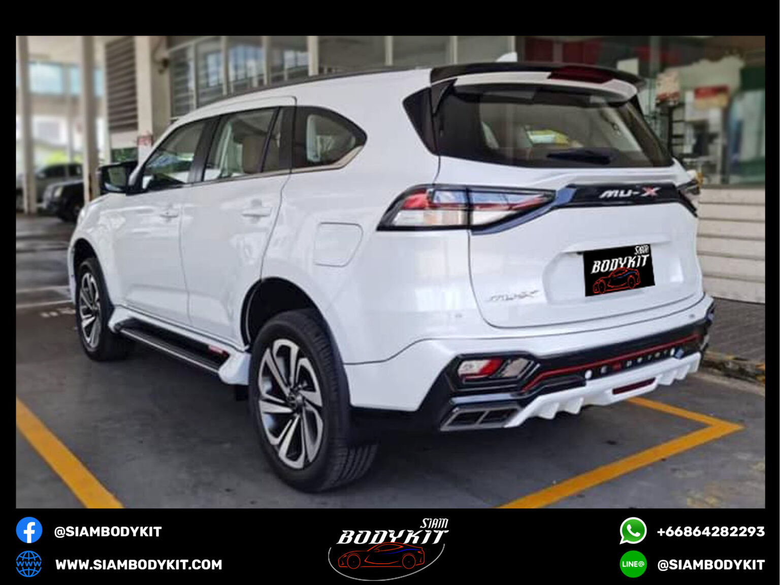 Emperor Bodykit (Set 5 pcs) for Isuzu MU-X 2021 (COLOR)