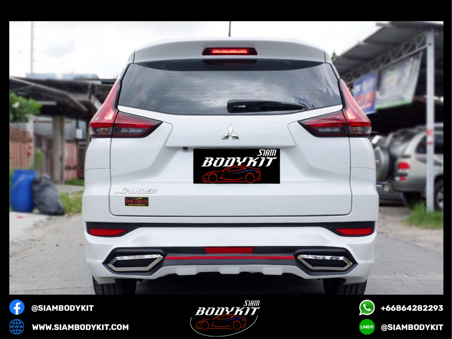 Sport Mix Body kit for Mitsubishi Xpander (COLOR) - SIAM BODYKIT