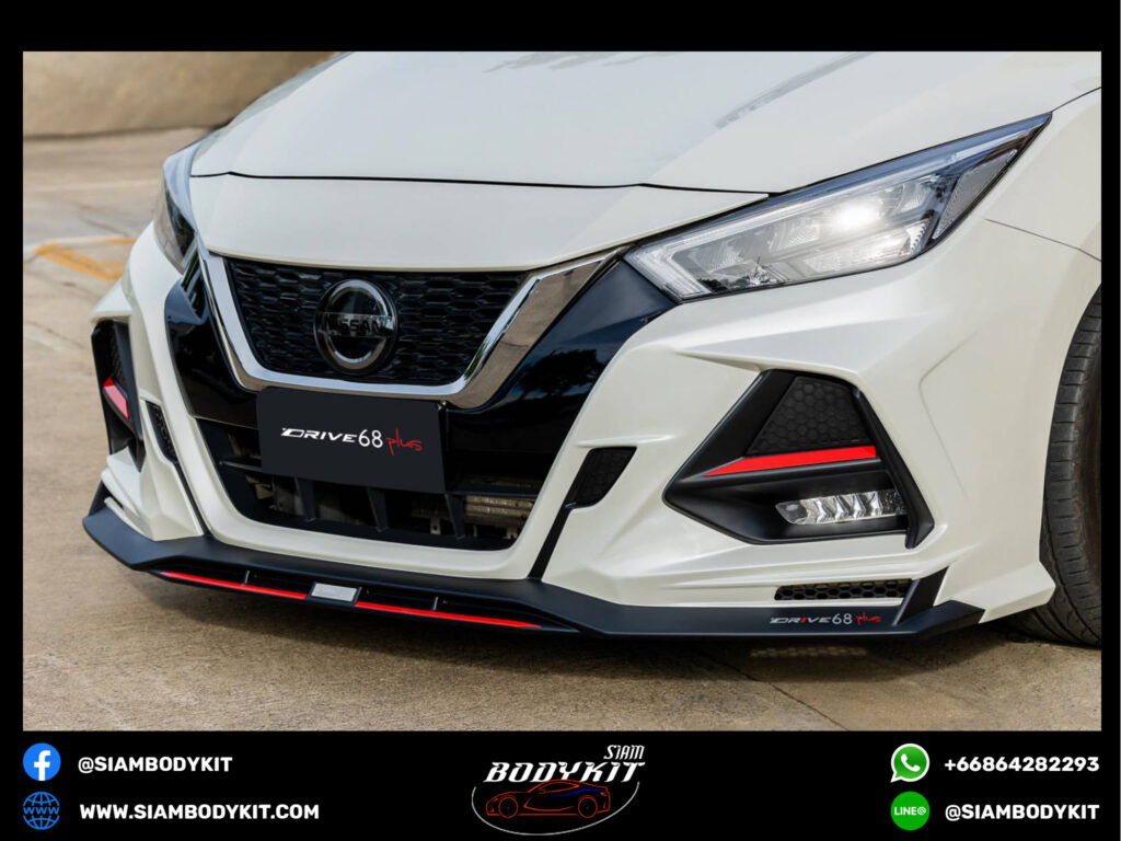 Drive68 Plus Bodykit for Almera 2020-2022 (COLOR)
