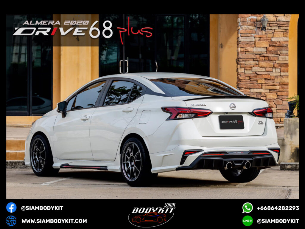 Drive68 Plus Bodykit for Almera 2020-2022 (COLOR)