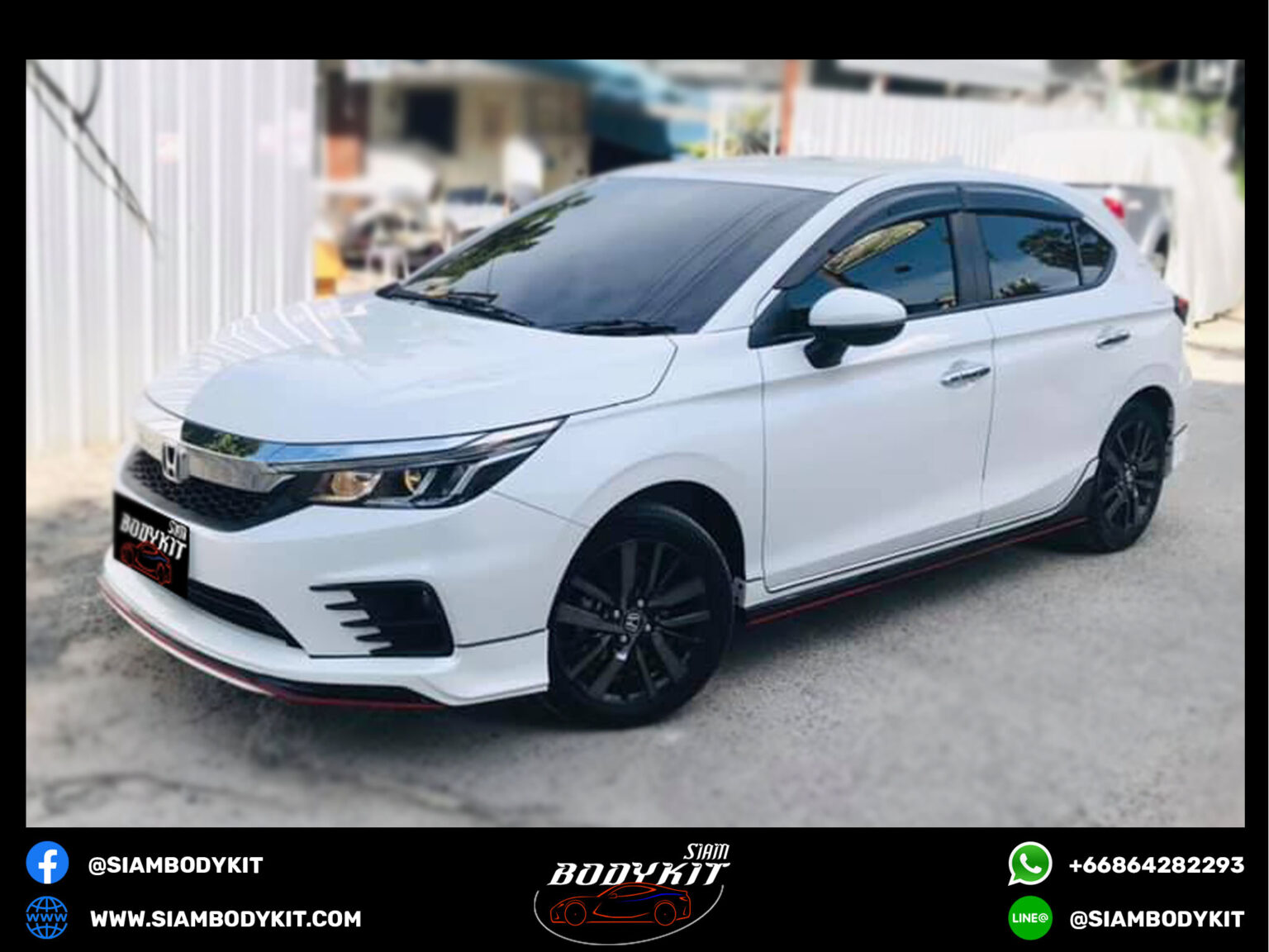 MD Bodykit for Honda City 2020 Hatchback (COLOR) - SIAM BODYKIT