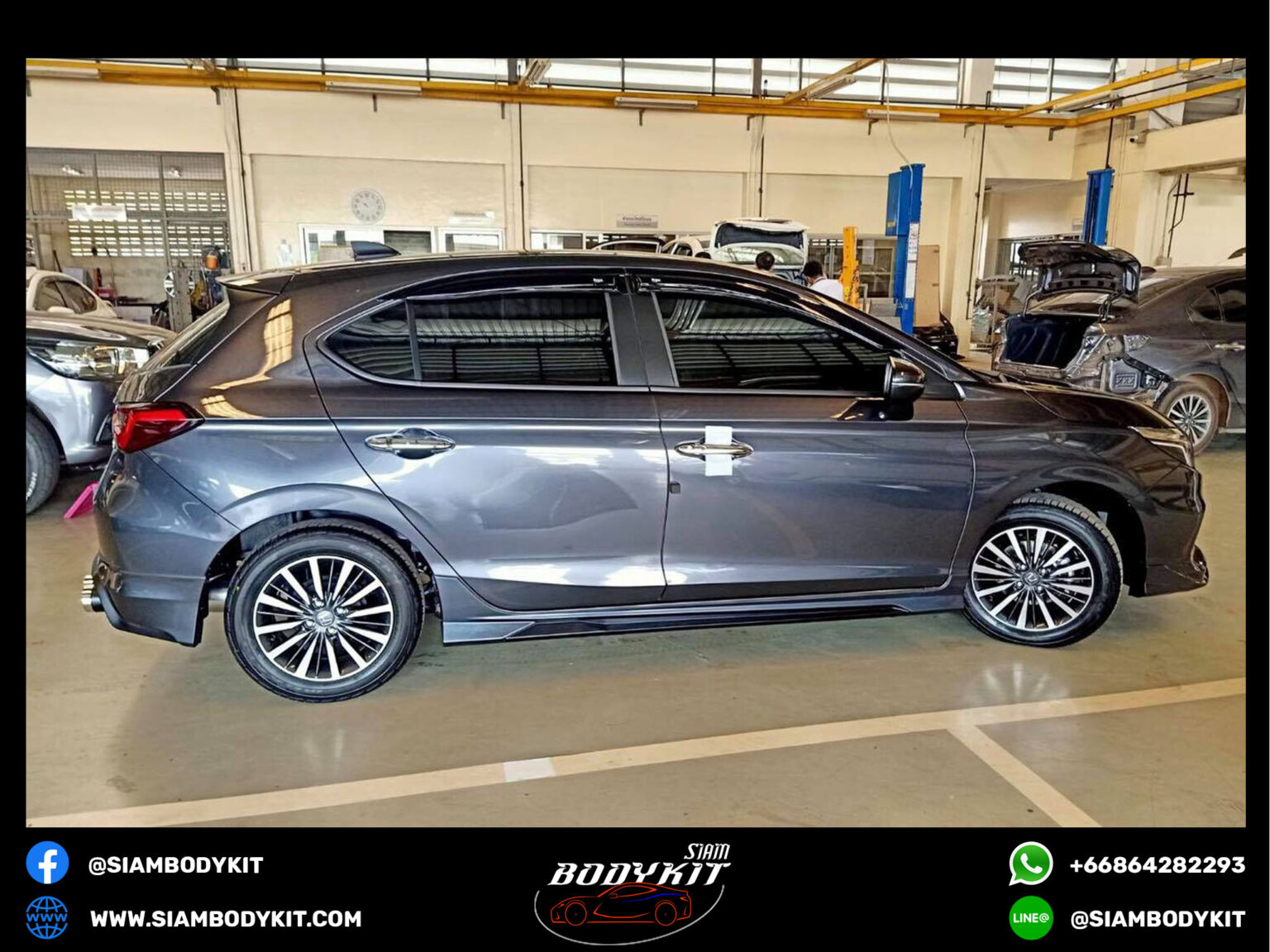 VQ V2 (for S+ and SV model) Bodykit for Honda City 2021 Hatchback (COLOR)