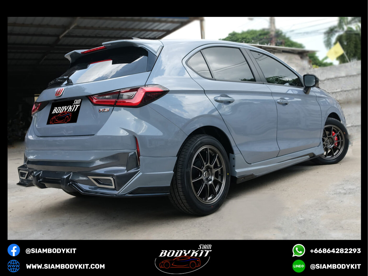 VIP Bodykit for Honda City 2021 Hatchback (COLOR)