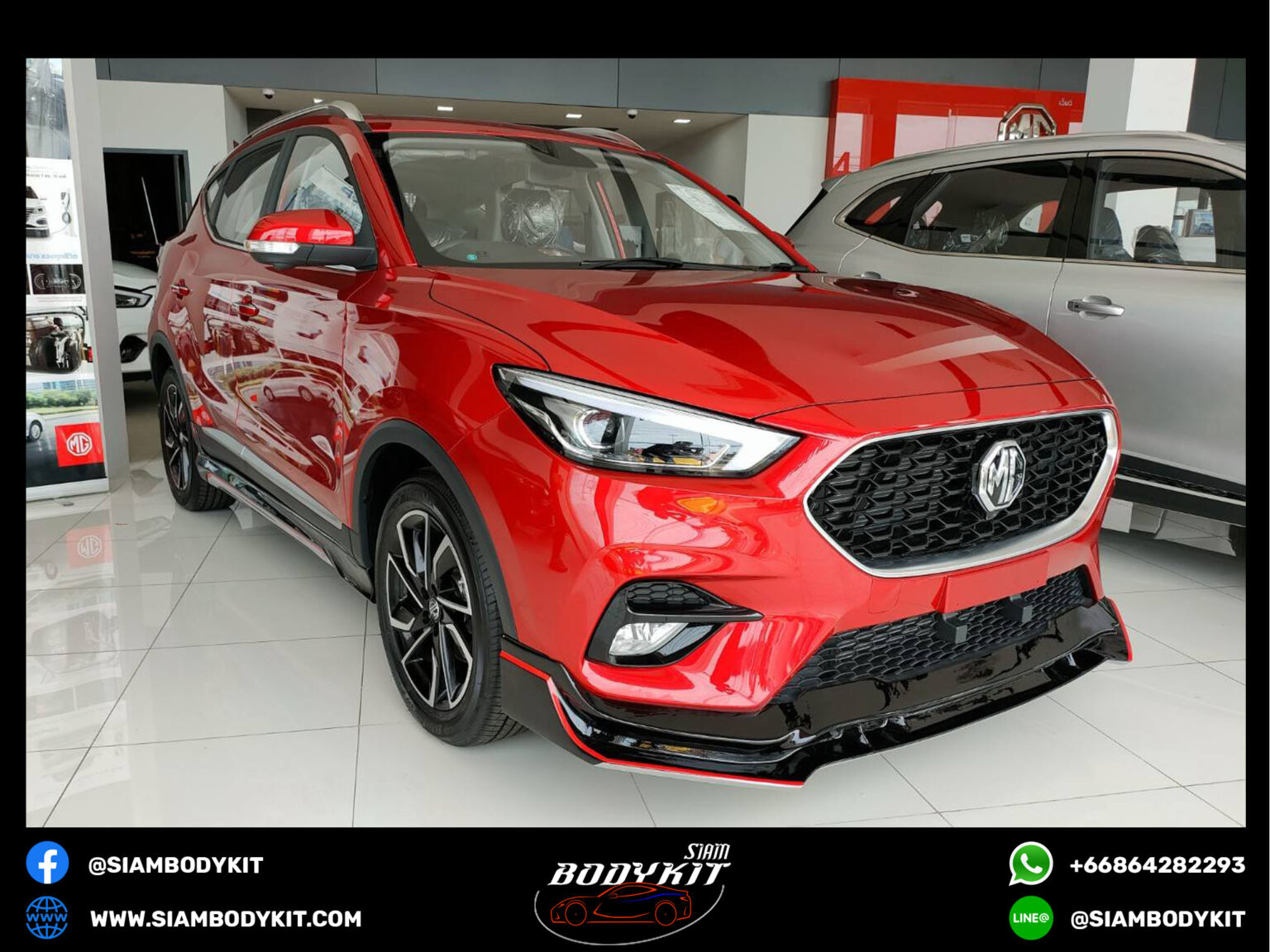 RDM Bodykit for MG ZS FACELIFT 2020 (BLACK COLOR)