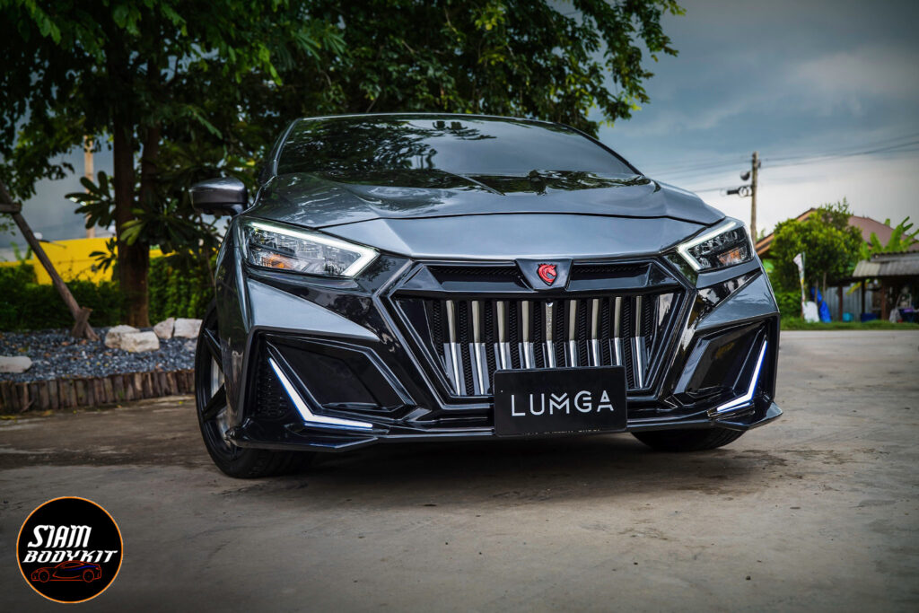 Lumga Bumper Bodykit for Almera 2020-2021 (COLOR) - SIAM BODYKIT