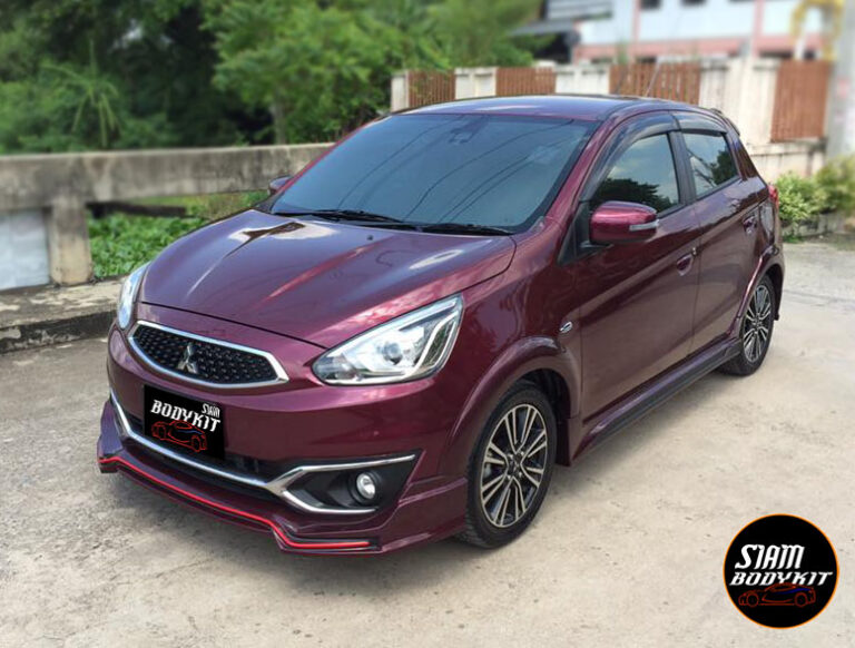 S1 (Set 8 pcs) Bodykit for Mitsubishi Mirage 2016-2019 (COLOR)