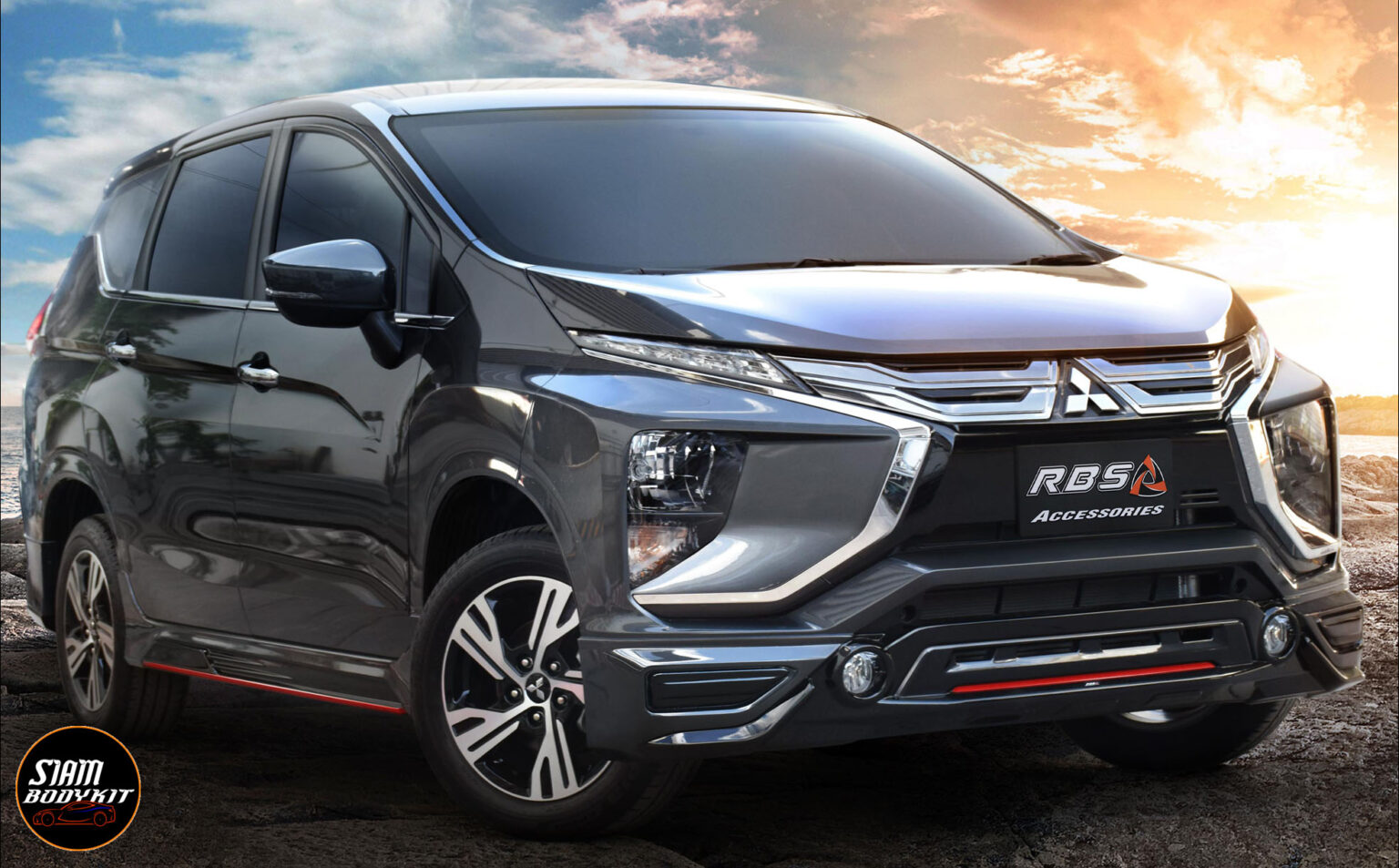 RBS V3 Bodykit for Mitsubishi Xpander 2017-2021 (COLOR)