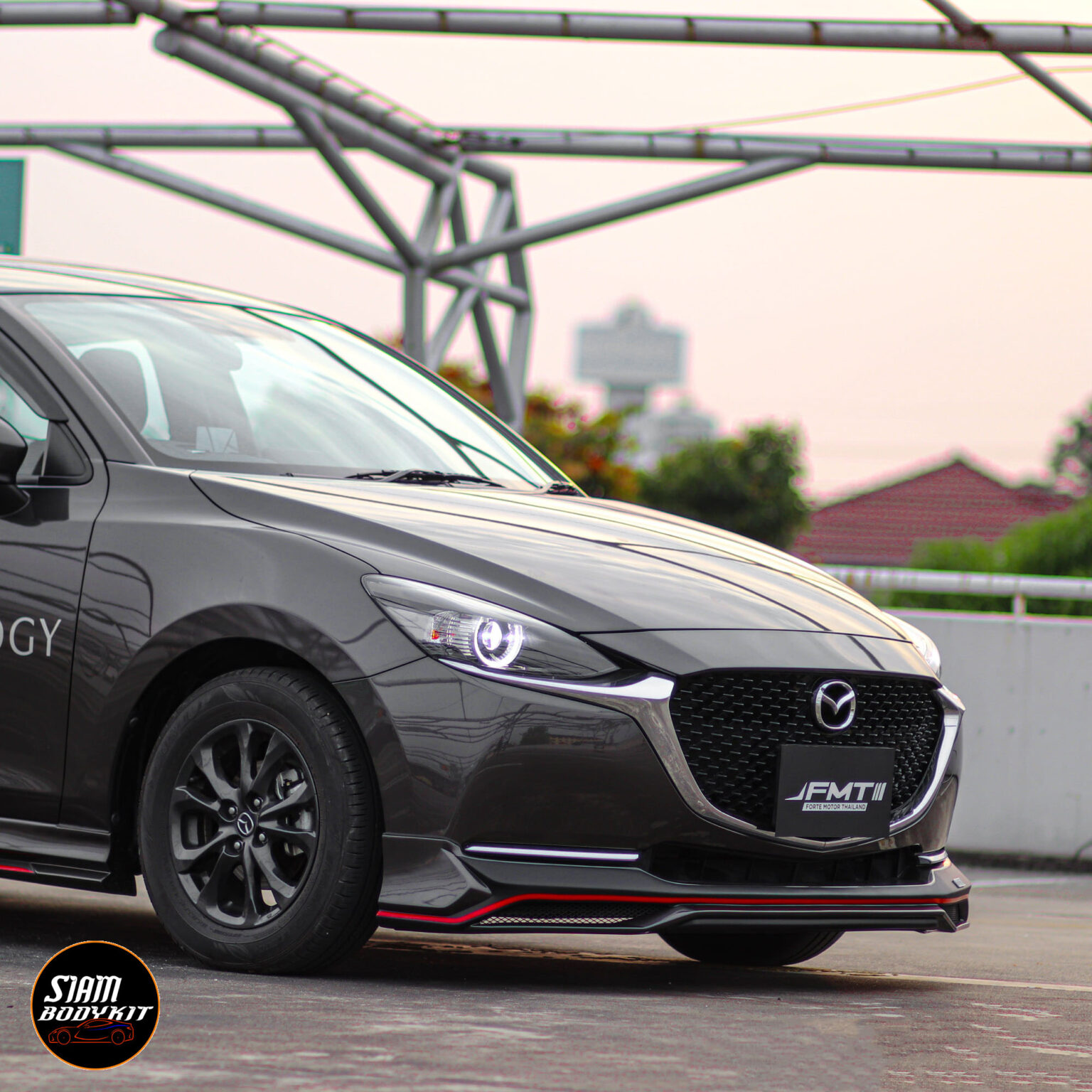 Helios Bodykit for Mazda 2 Hatchback 2020-2022 (COLOR) - SIAM BODYKIT
