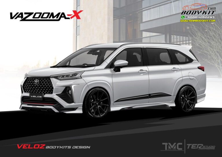 Vazooma-X Bodykit for Toyota Veloz 2022 (COLOR)