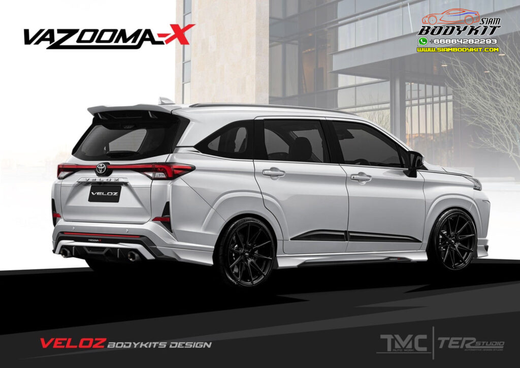 Vazooma-X Bodykit for Toyota Veloz 2022 (COLOR)