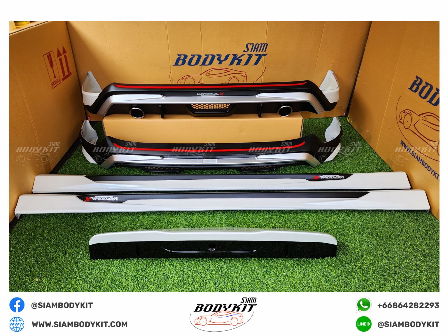 Vazooma-X Bodykit for Toyota Veloz 2022 (COLOR)