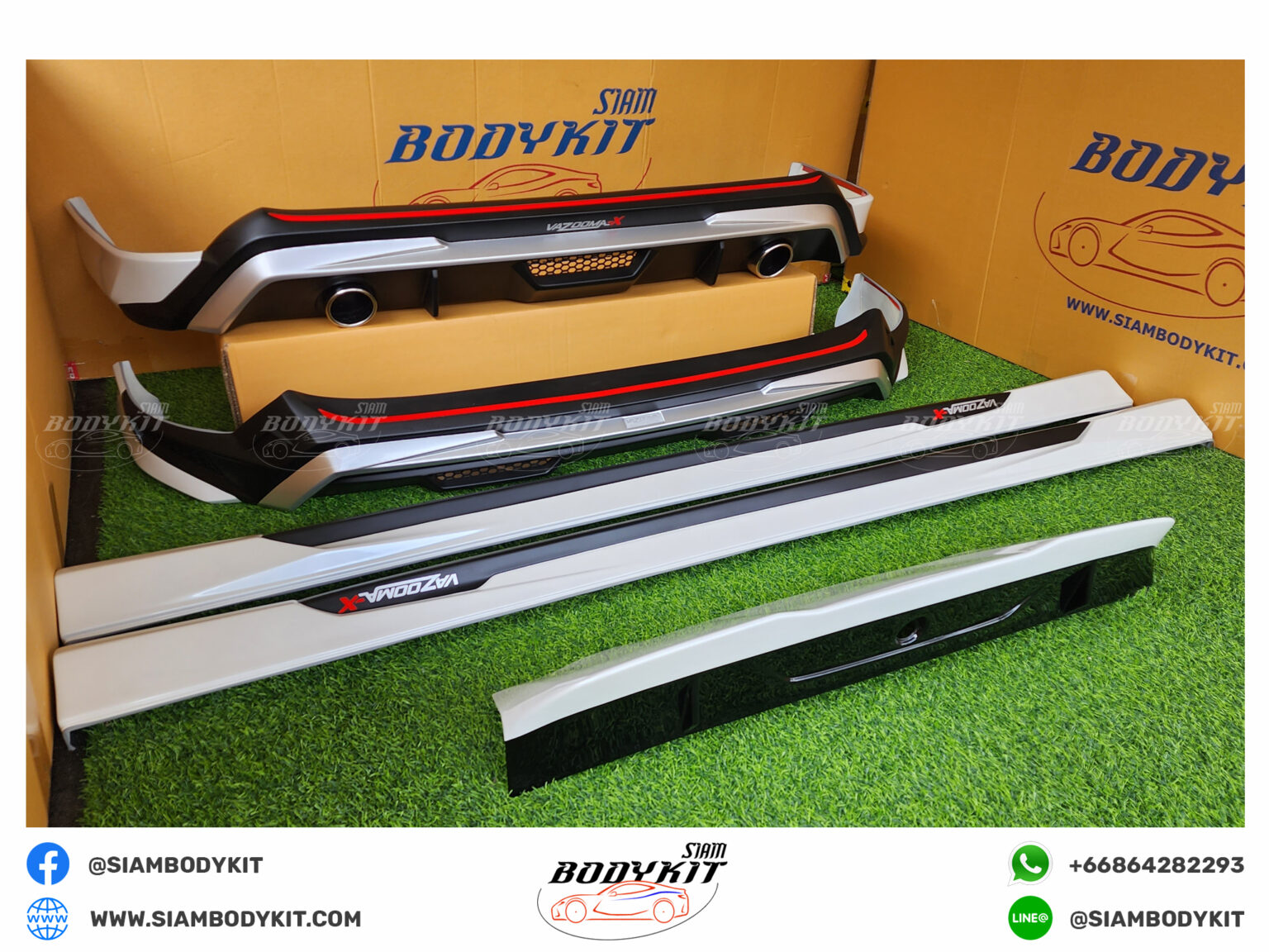 Vazooma-X Bodykit for Toyota Veloz 2022 (COLOR)