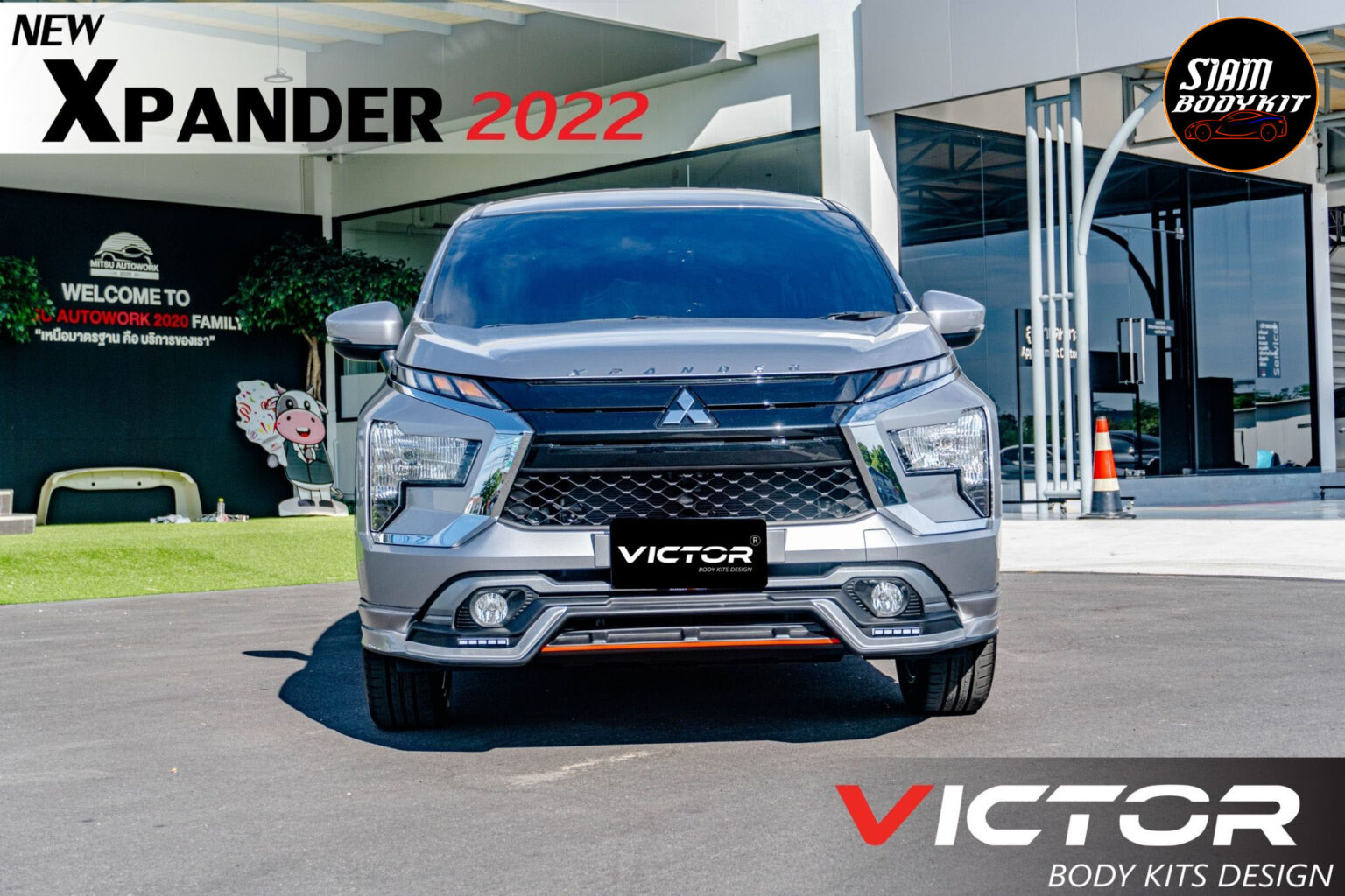 Victor Body kit for Mitsubishi Xpander MC 2022 (COLOR)