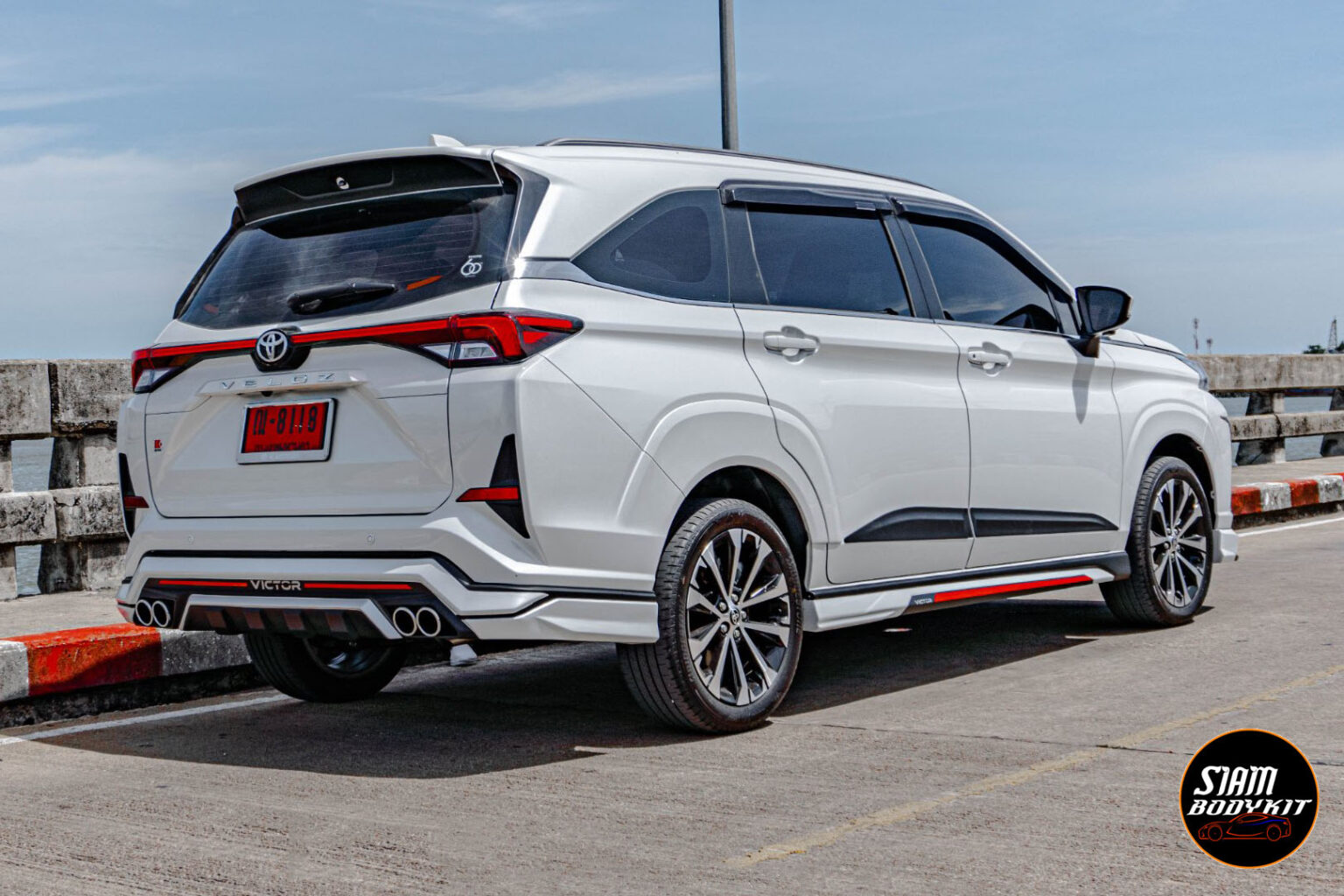 VICTOR Body kit for Toyota Veloz (COLOR) - SIAM BODYKIT
