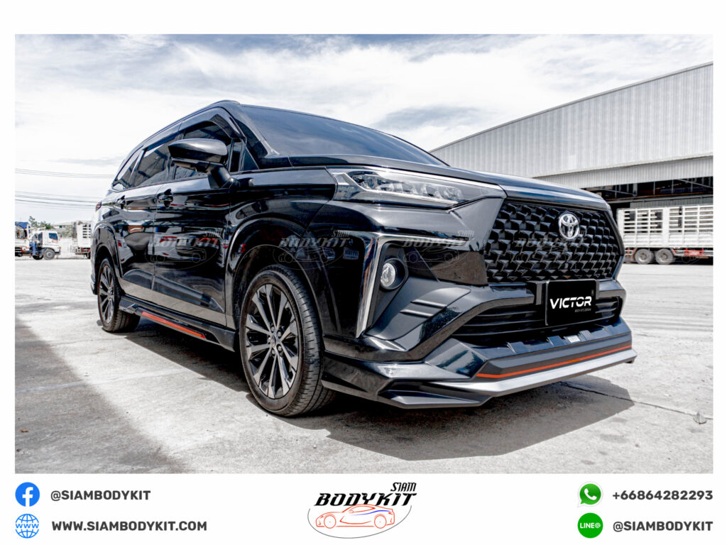 VICTOR Body kit for Toyota Veloz (COLOR) - SIAM BODYKIT