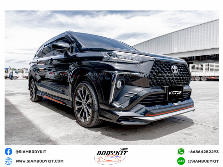 VICTOR Body kit for Toyota Veloz (COLOR) - SIAM BODYKIT