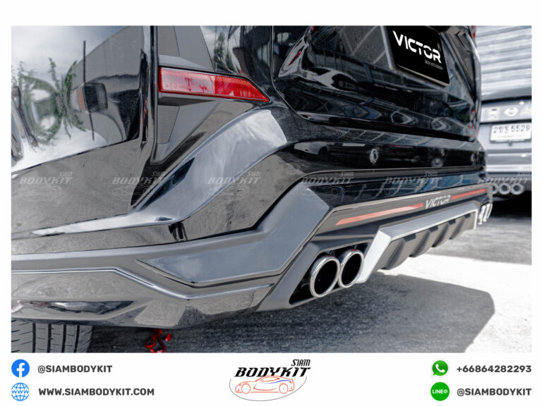 VICTOR Body kit for Toyota Veloz (COLOR) - SIAM BODYKIT