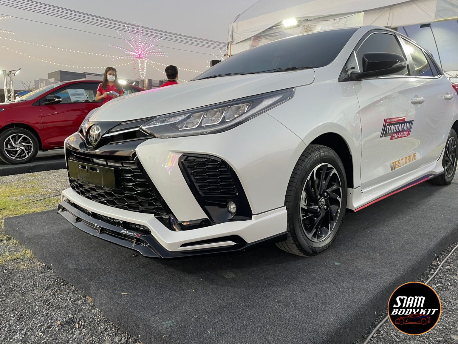 Lycan Bodykit for Toyota Yaris 2022 (COLOR)
