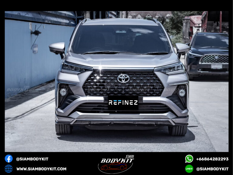 REFINEZ Bodykit for Toyota Veloz 2022 (COLOR)