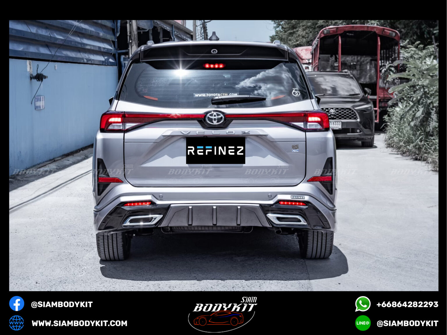 REFINEZ Bodykit for Toyota Veloz 2022 (COLOR)