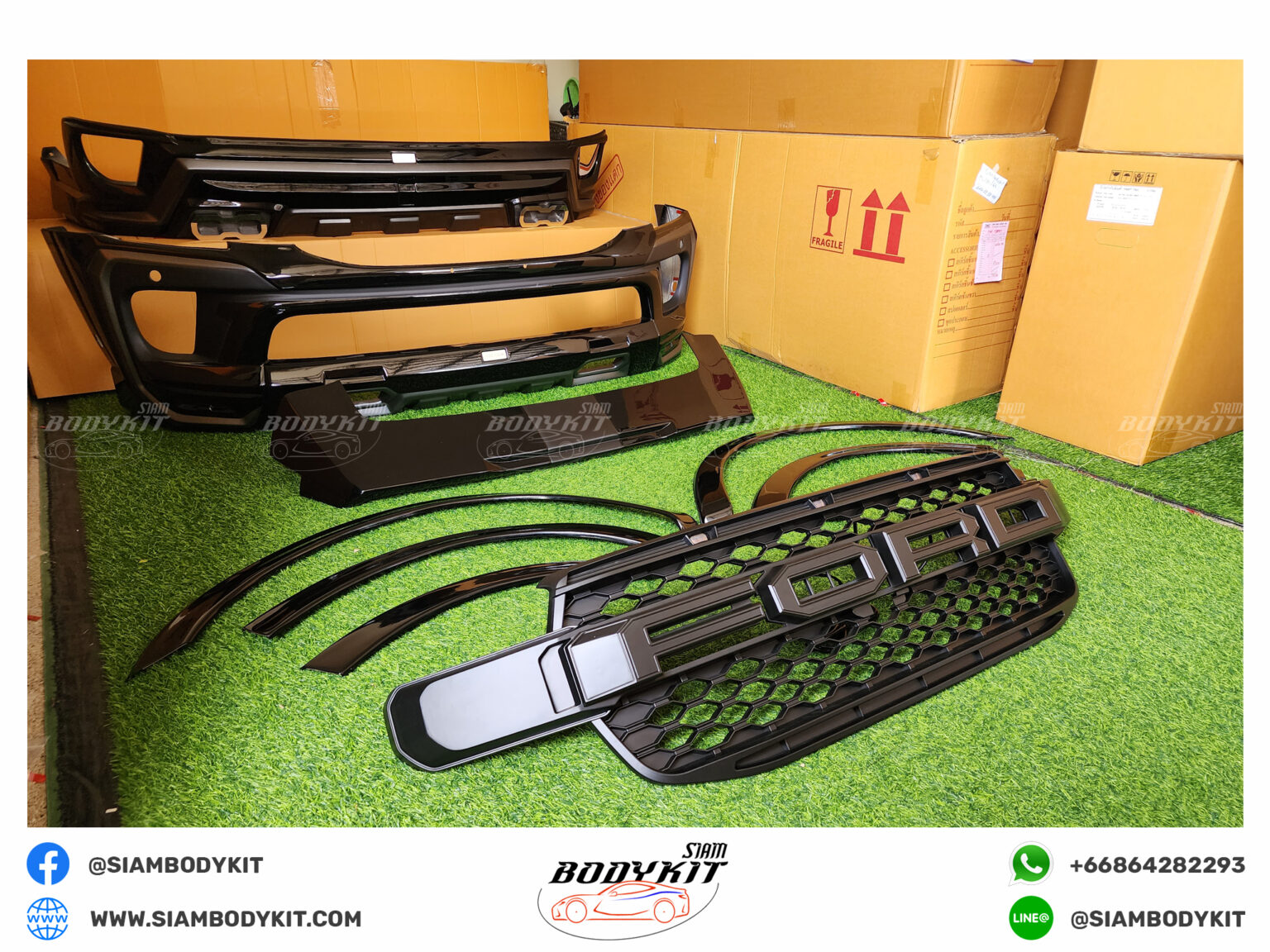 VICTOR Body kit for Ford Everest 2023-2025 Next Gen (COLOR) - SIAM BODYKIT