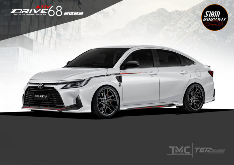 Drive68 Body kit for TOYOTA YARIS ATIV 2023-2025 (COLOR)