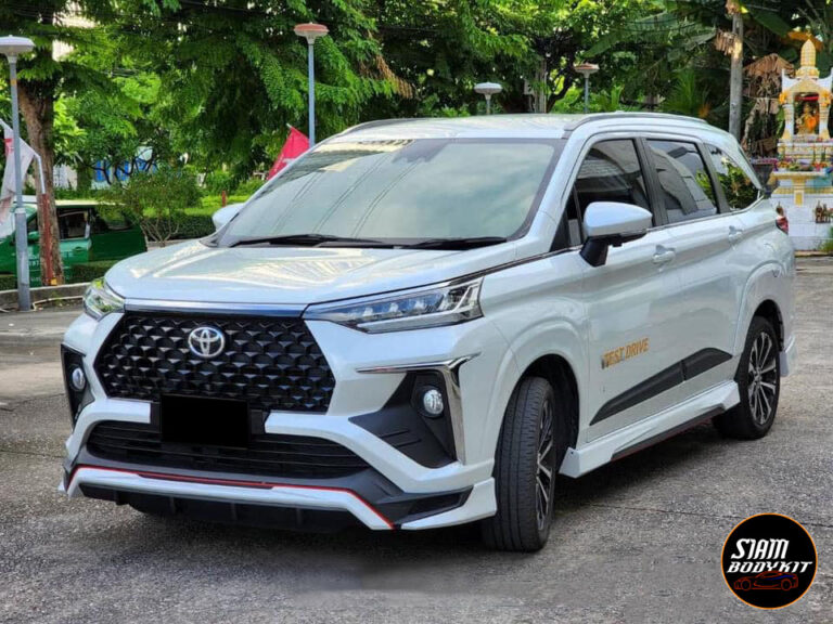 BKS Body kit for Toyota Veloz (COLOR) - SIAM BODYKIT