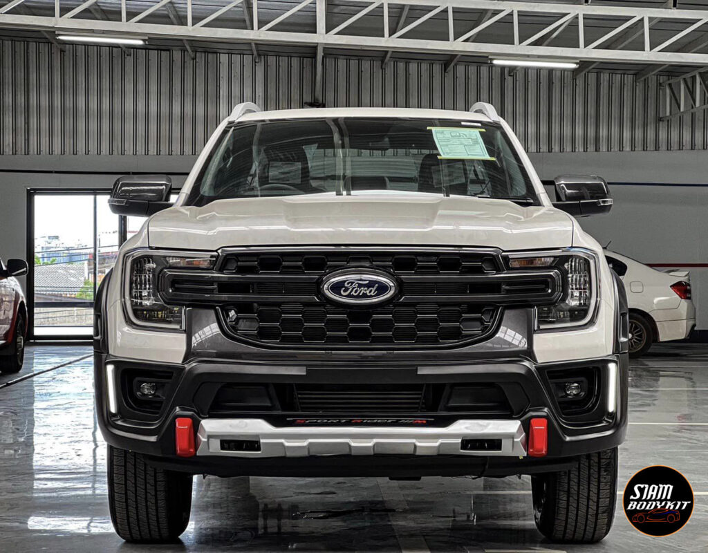 RDM Body kit for Ford Ranger WILDTRAK 2023 Next Gen (Matte Black Color ...