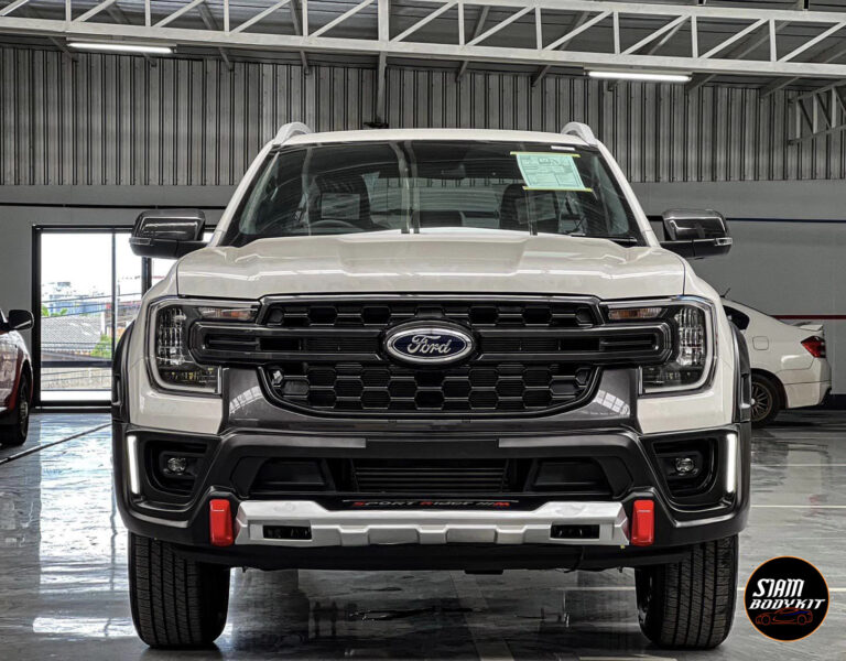 RDM Body kit for Ford Ranger WILDTRAK 2023 Next Gen (Matte Black Color ...