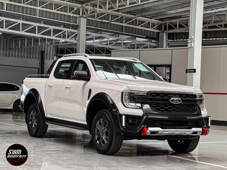 RDM Body kit for Ford Ranger WILDTRAK 2023 Next Gen (Matte Black Color ...