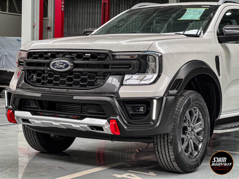 RDM Body kit for Ford Ranger WILDTRAK 2023 Next Gen (Matte Black Color ...