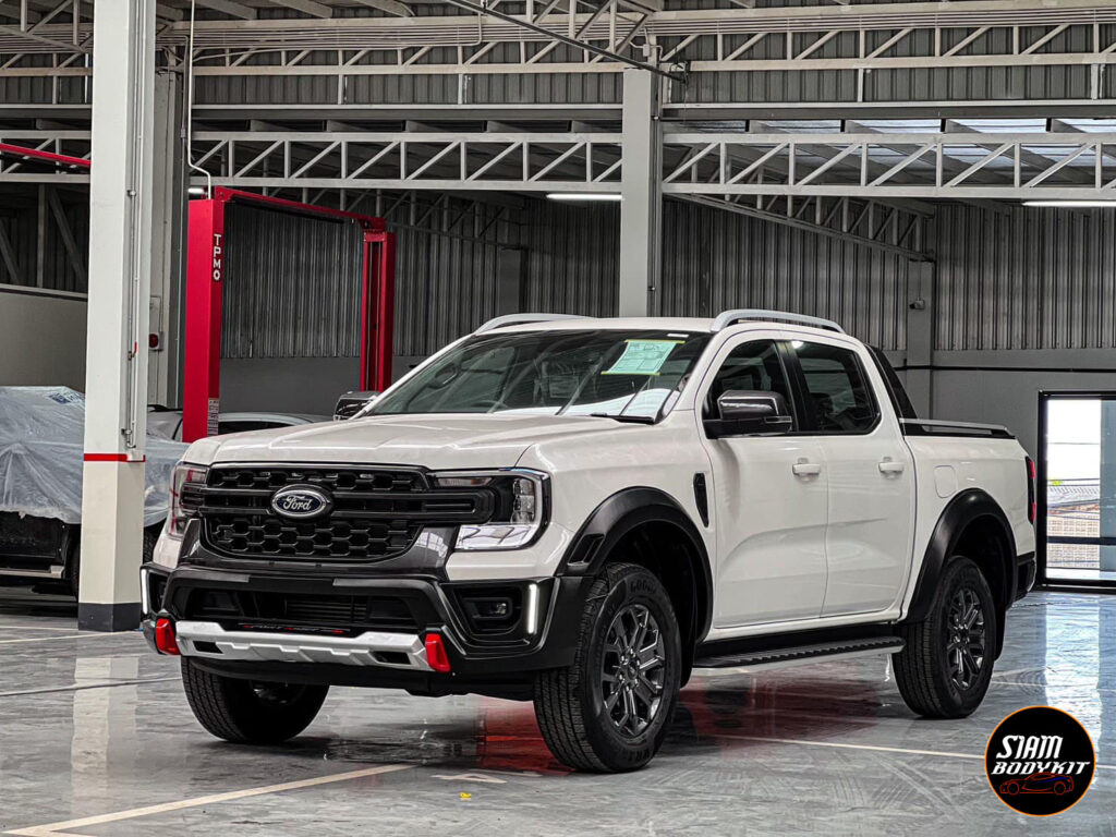 RDM Body kit for Ford Ranger WILDTRAK 2023 Next Gen (Matte Black Color ...