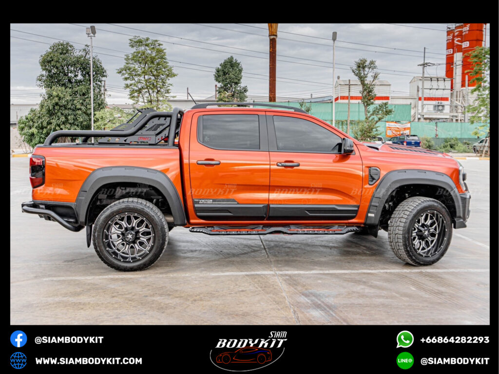 Victor Body kit for Ford Ranger WILDTRAK Next Gen 2022-2024 (Matte Black)