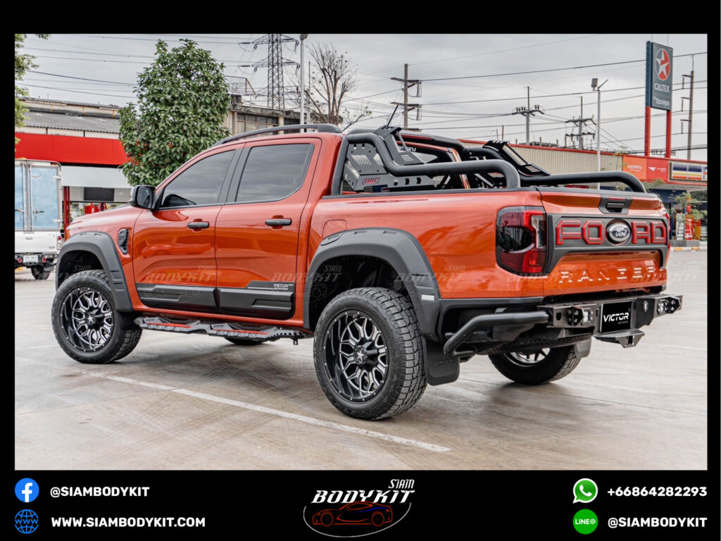 Victor Body kit for Ford Ranger WILDTRAK Next Gen 2022-2024 (Matte Black)