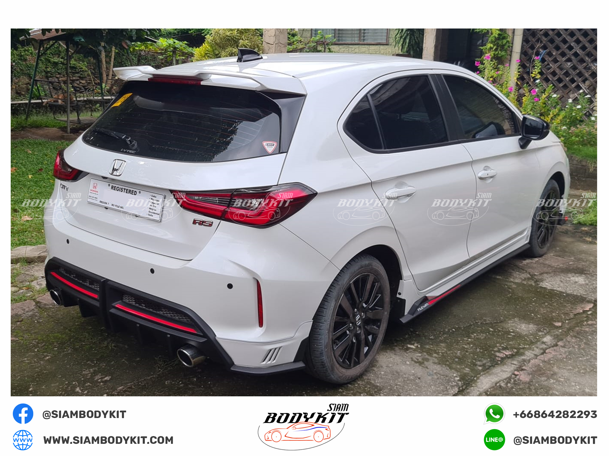 FILEWAR Bodykit for Honda City Hatchback RS (Philippines, Mr. John) - SIAM BODYKIT