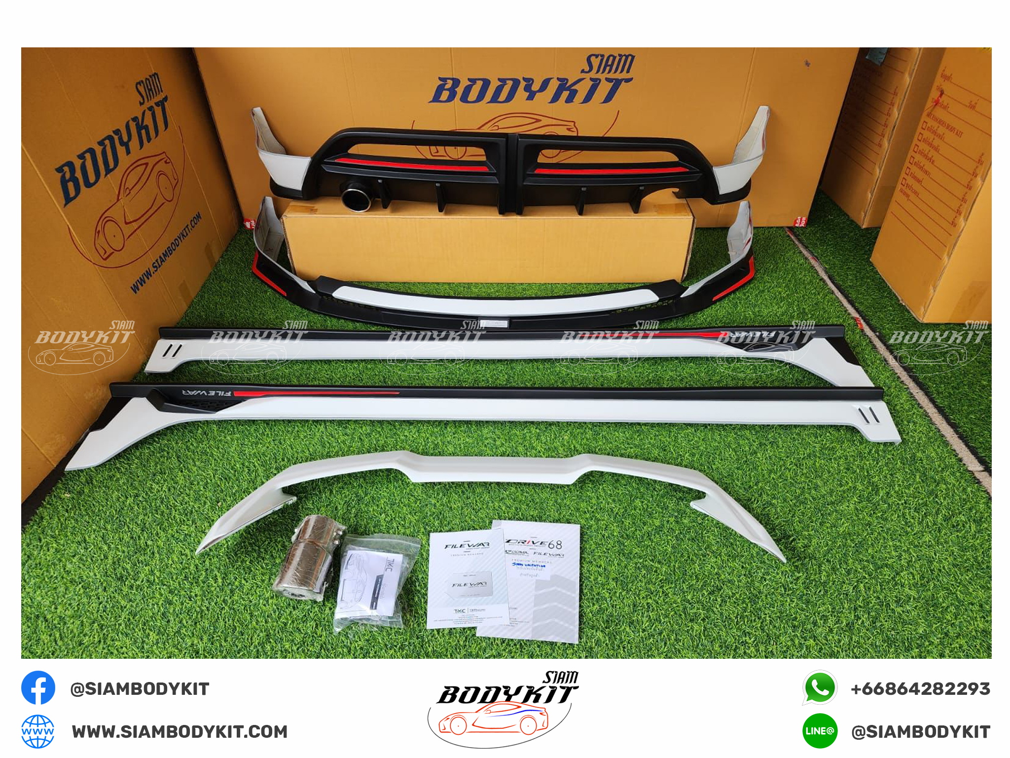FILEWAR Bodykit for Honda City Hatchback RS (Philippines, Mr. John) - SIAM BODYKIT