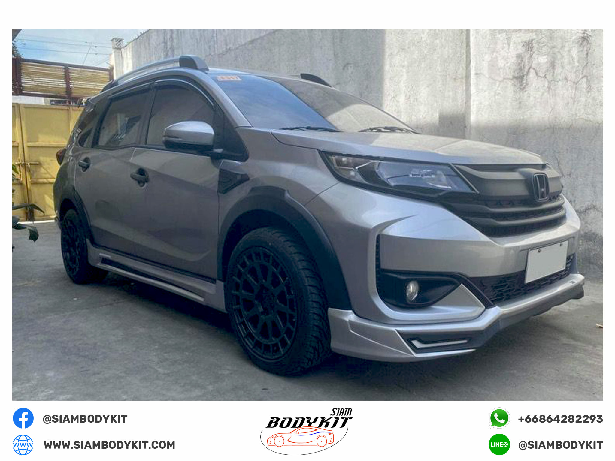 Space Bodykit for Honda BR-V 2019-2022 (Philippines) - SIAM BODYKIT