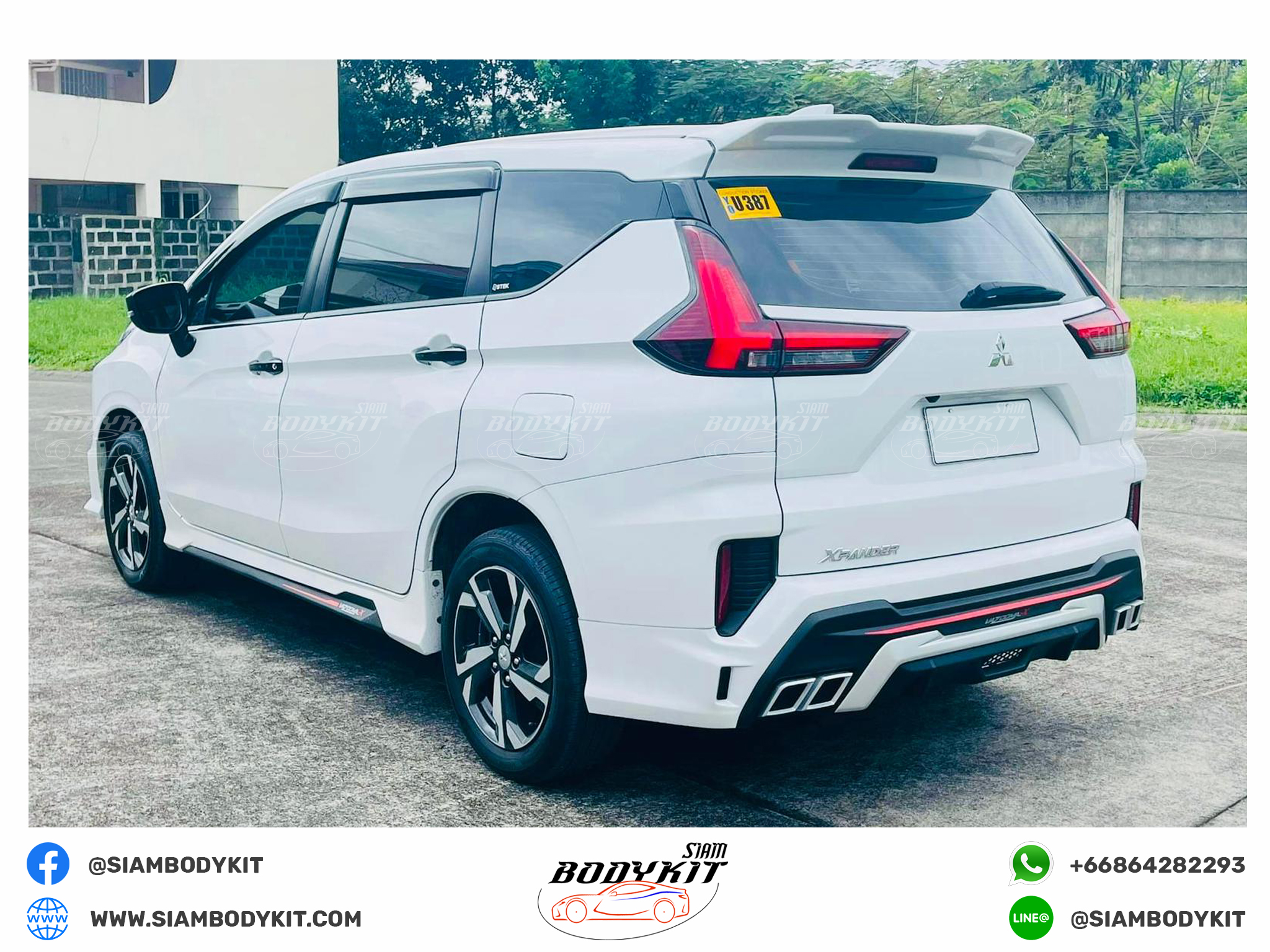 Vazooma-X Bodykit for Xpander MC 2022 (Philippines, Mr. Arvin) - SIAM BODYKIT