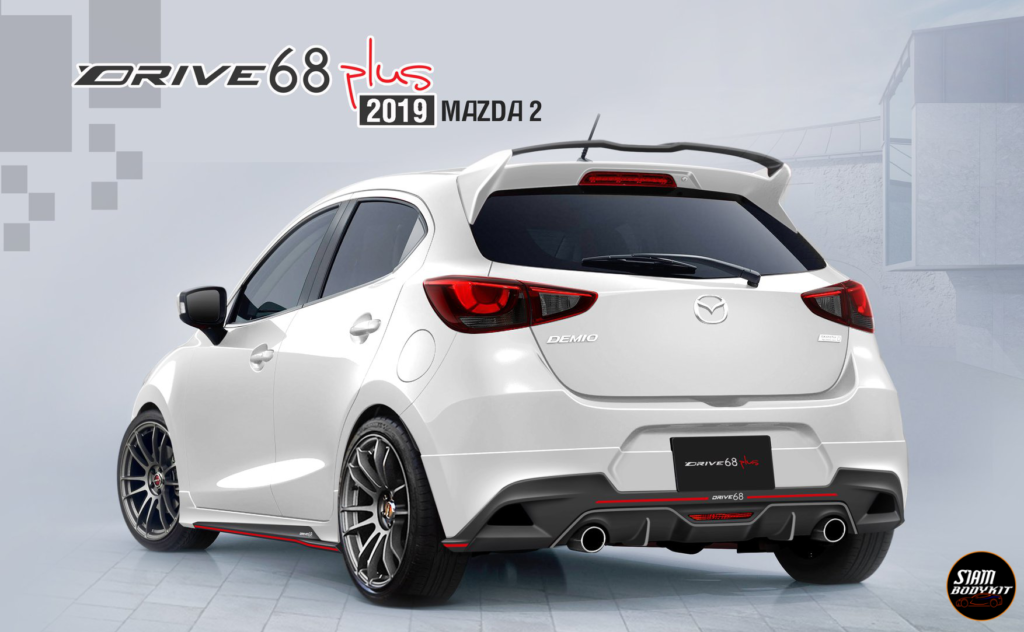 Drive68 Plus Bodykit for Mazda 2 Hatchback Skyactiv 2015-2019 (COLOR)