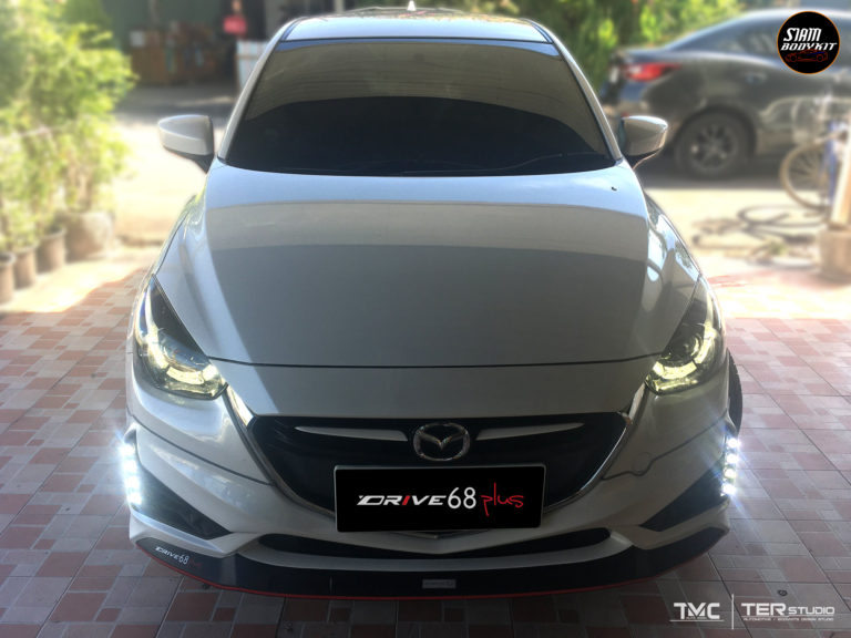 Drive68 Plus Bodykit for Mazda 2 Hatchback Skyactiv 2015-2019 (COLOR)