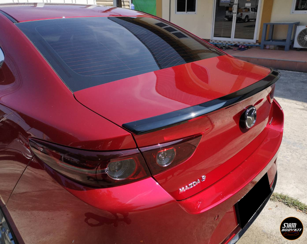 XT Body kit for Mazda 3 Sedan 2020-2023 (Glossy Black Color)